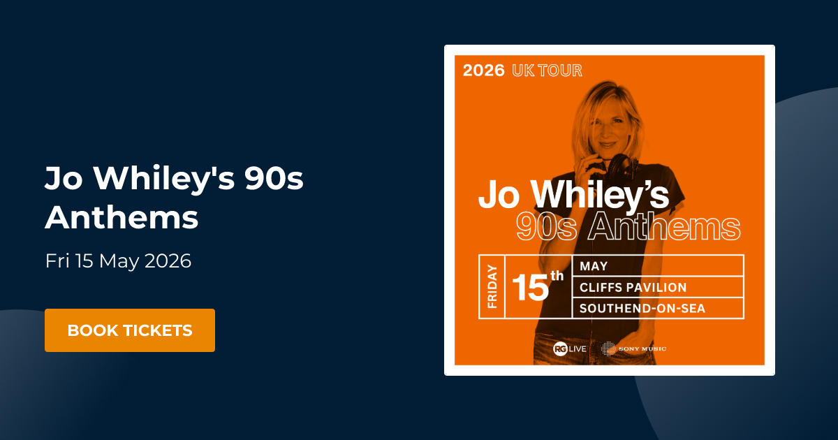 Book Jo Whiley's 90s Anthems tickets | Cliffs Pavilion Southend