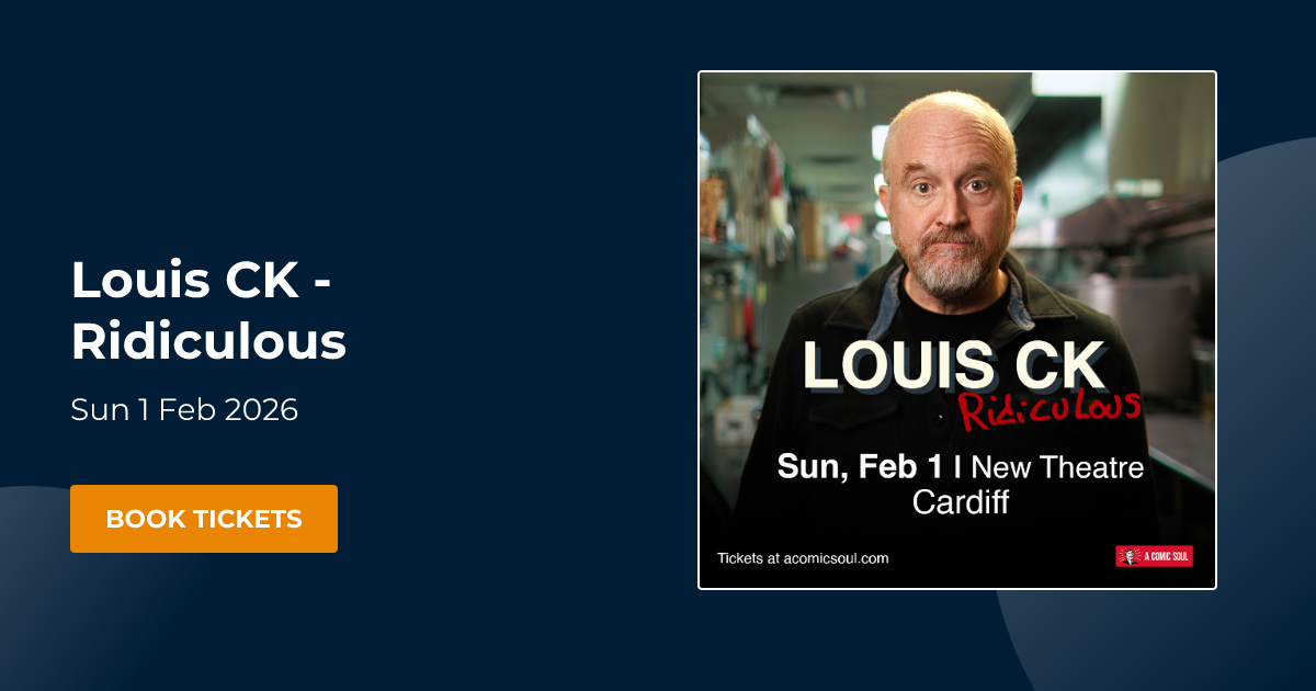 Book Louis CK - Ridiculous tickets | New Theatre Cardiff