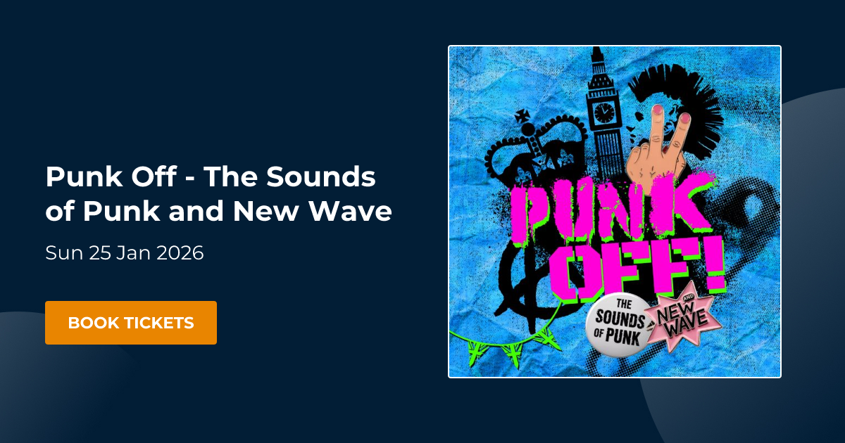 Book Punk Off - The Sounds of Punk and New Wave tickets | New Theatre ...