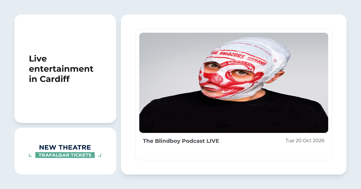 Book The Blindboy Podcast LIVE tickets | New Theatre Cardiff