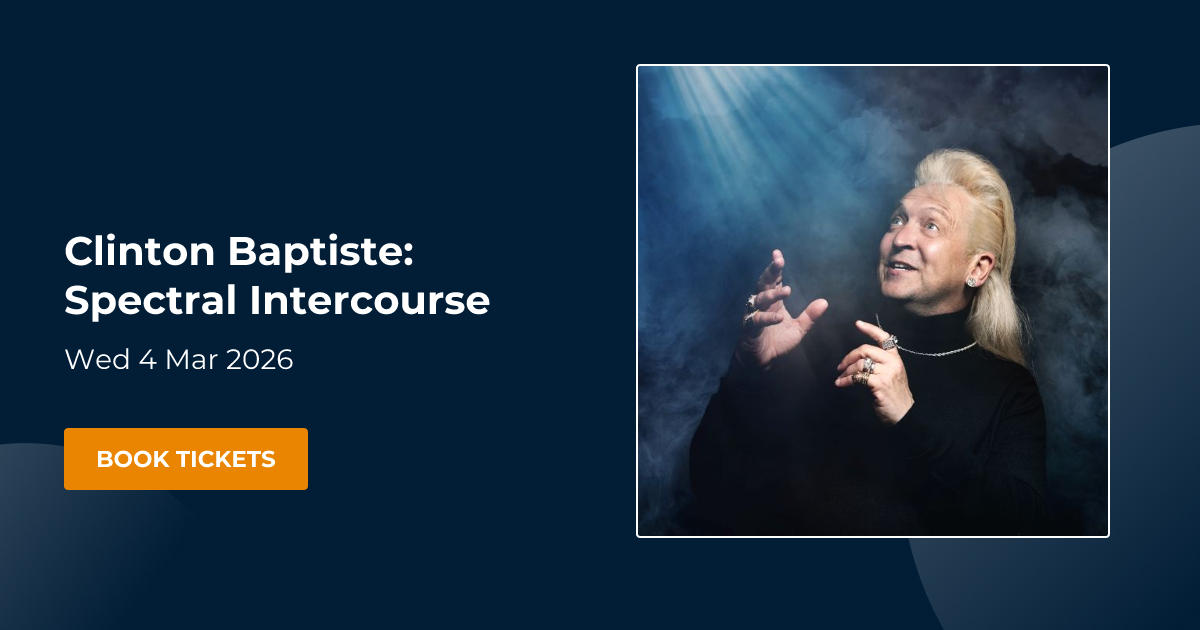 Book Clinton Baptiste: Spectral Intercourse tickets | Palace Theatre ...