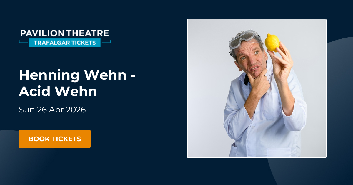 Book Henning Wehn - Acid Wehn tickets | Pavilion Theatre Glasgow