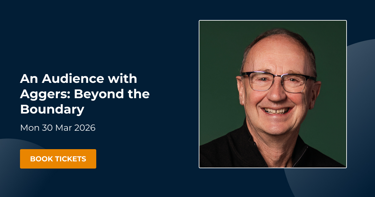 Book An Audience with Aggers: Beyond the Boundary tickets | Wycombe ...
