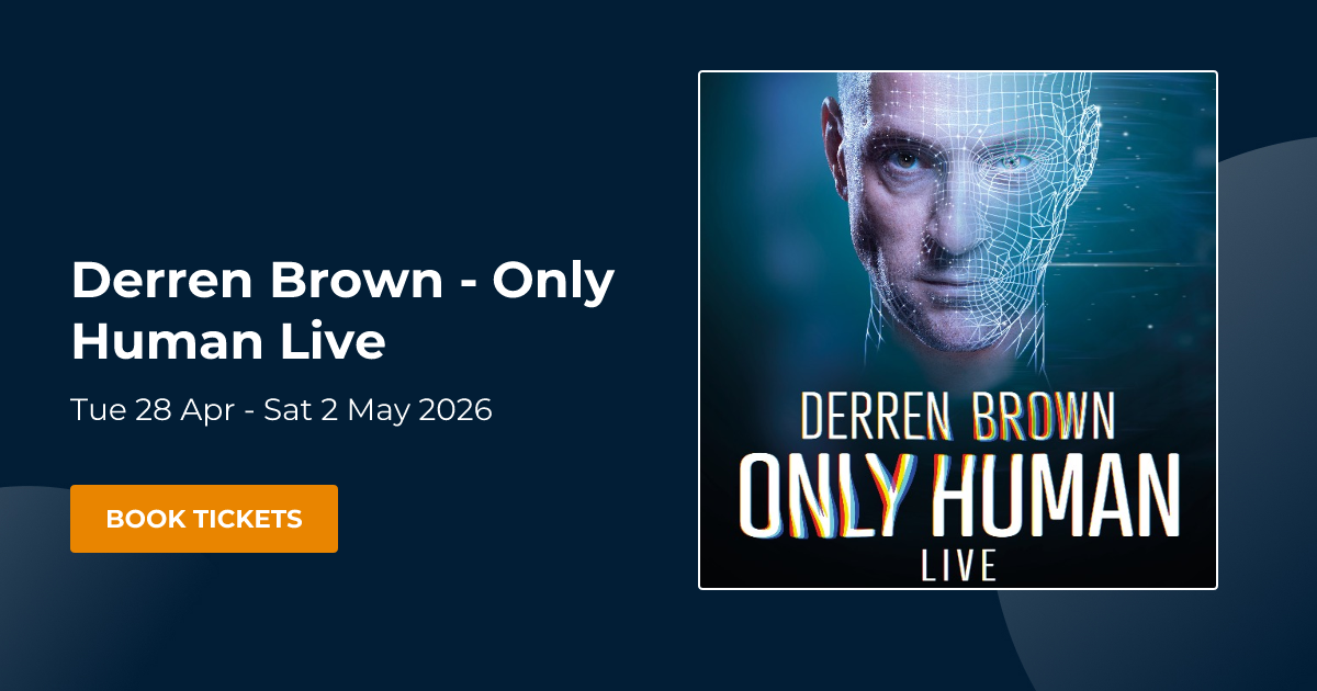 Book Derren Brown - Only Human Live tickets | Wycombe Swan Theatre