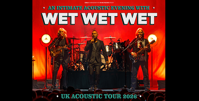 Book An Acoustic Evening with Wet Wet Wet tickets | Wyvern Theatre Swindon